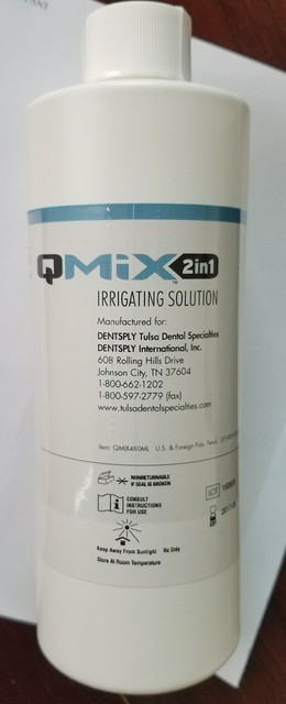 QMIX 2 in 1 Irrigating Solution 480 Ml DENTSPLY Tulsa Root Canal ...
