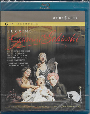 Puccini's Gianni Schicchi Opera Blu-Ray Opus Arte Sealed New classical ...