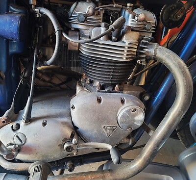 Triumph Motorcycle engine 1972 650 | eBay