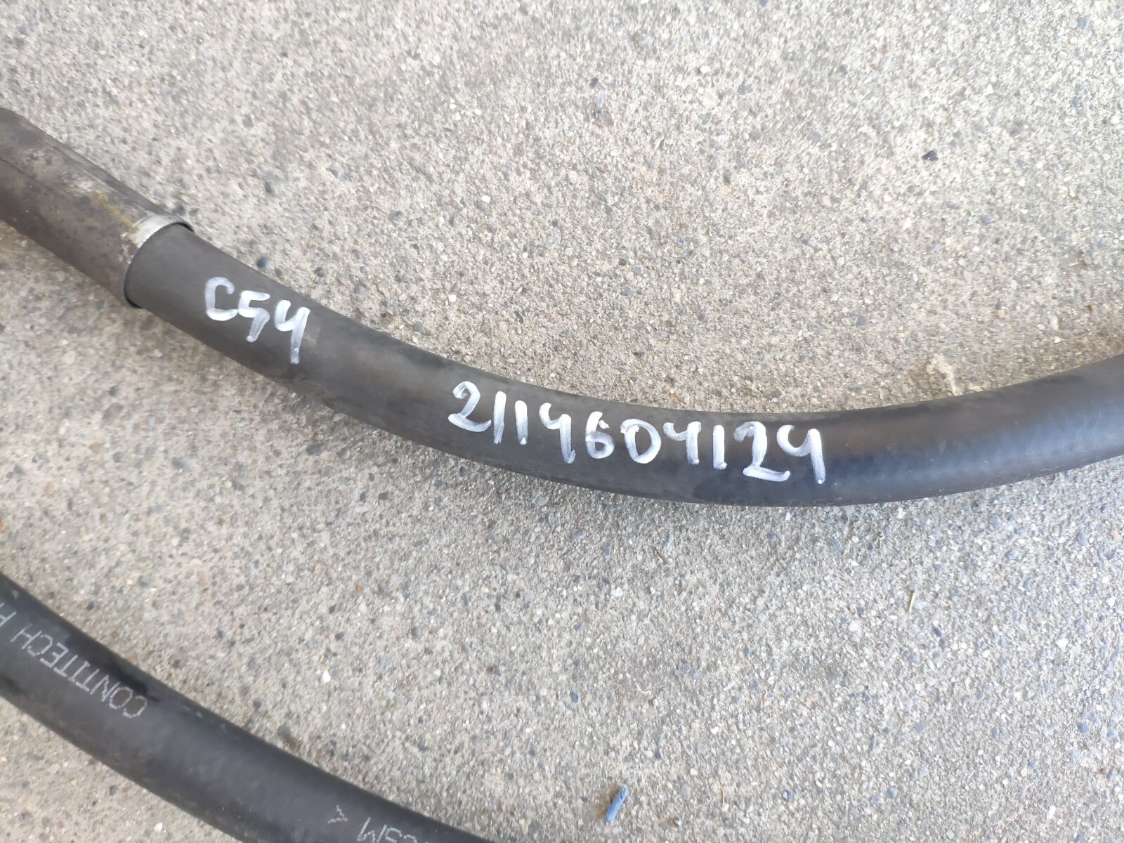 2008 Mercedes E350 W211 Power Steering Oil Fluid Cooler Line Pipe ...