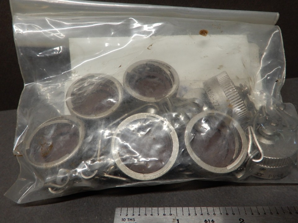 ITT Cannon Connector Dust Covers PVG-81-14C PVS81-14CG Qty 8 NOS | eBay