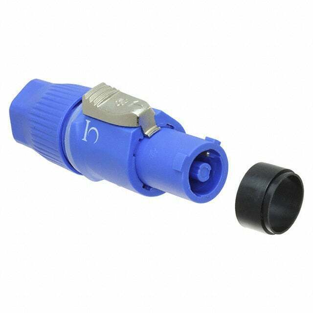 1 x CONN PLUG NON-GENDERED 3POS BLUE | eBay