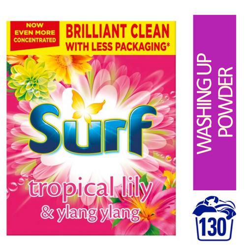 Surf Tropical Lily Washing Powder 130 Wash Ylang Ylang with Laundry ...