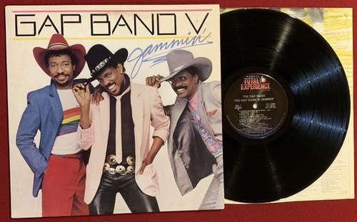 GAP BAND V - Jammin' LP 1983 Total Experience Records TE-1-3004 Lyric ...