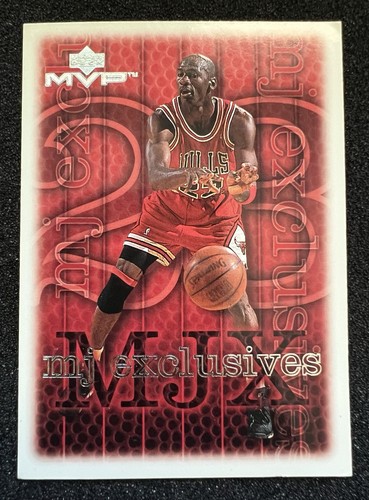 99 Michael Jordan #201 Upper Deck MVP MJ Exclusives | eBay