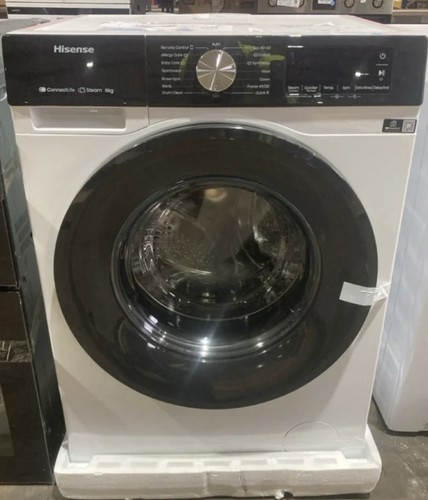 Hisense Washing Machine 8Kg 1400RPM - White - A Rated WF3S8043BW # ...