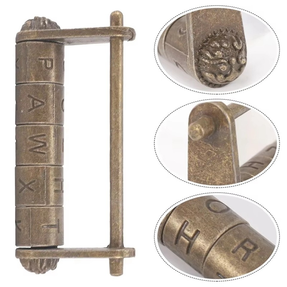 Antique Chinese Lock Combination Lock Decorative Lock Lock Lock ...