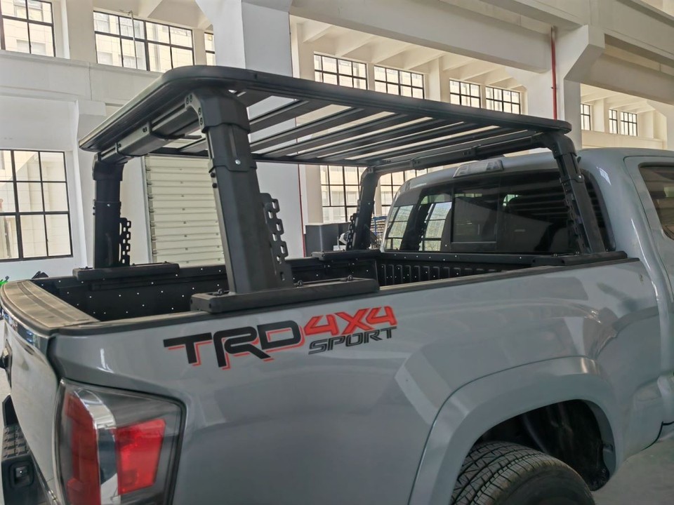 2022-2024 Hyundai Santa Cruz Adjustable Truck Bed Racks | Black ...