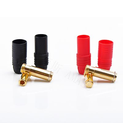 Lot(3) Amass AS150 7.0mm Anti Spark Connector Plug Red/Black Set RC FPV ...