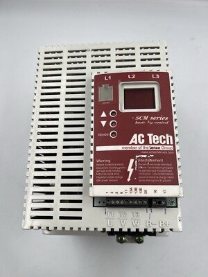 LENZE AC TECH SM 2100 3PH 240V 10HP Refurbished, Fully Tested 2yr ...