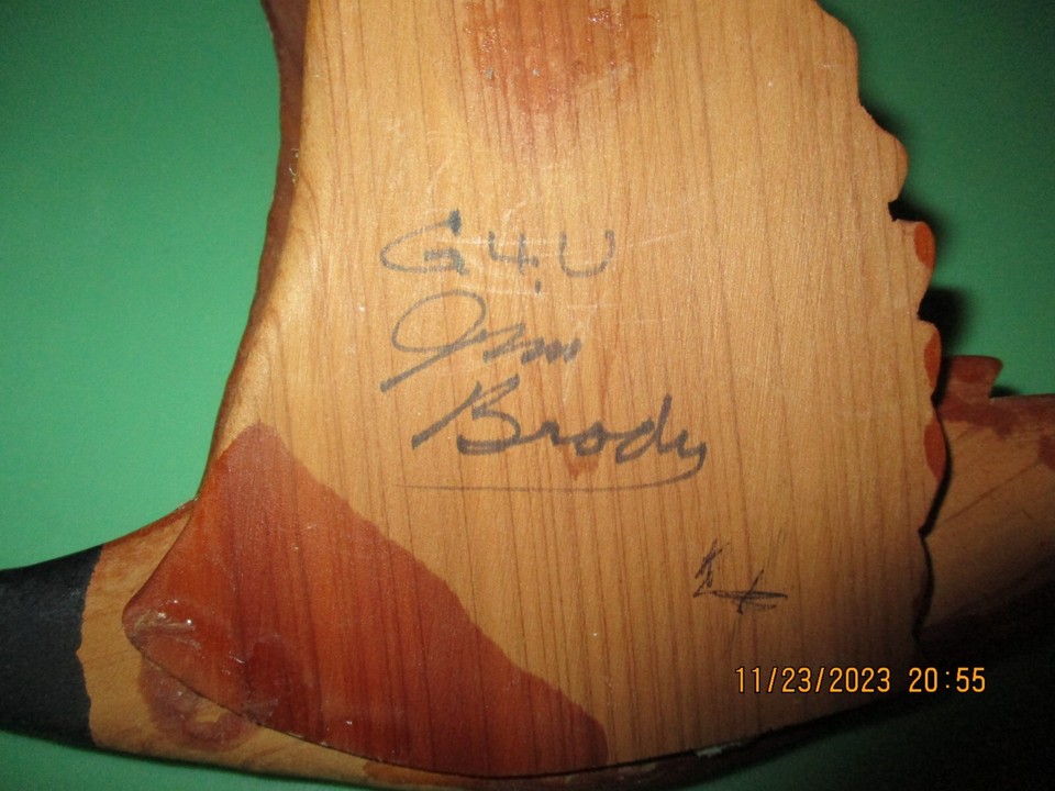 Vintage Jim Brody Hand Carved Wooden 4 Geese in Flight (USA) SALE | eBay