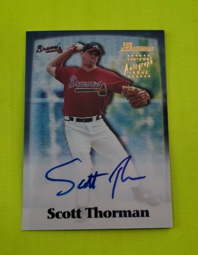 2000 Bowman Draft Autographs #BDPA42 Scott Thorman | eBay