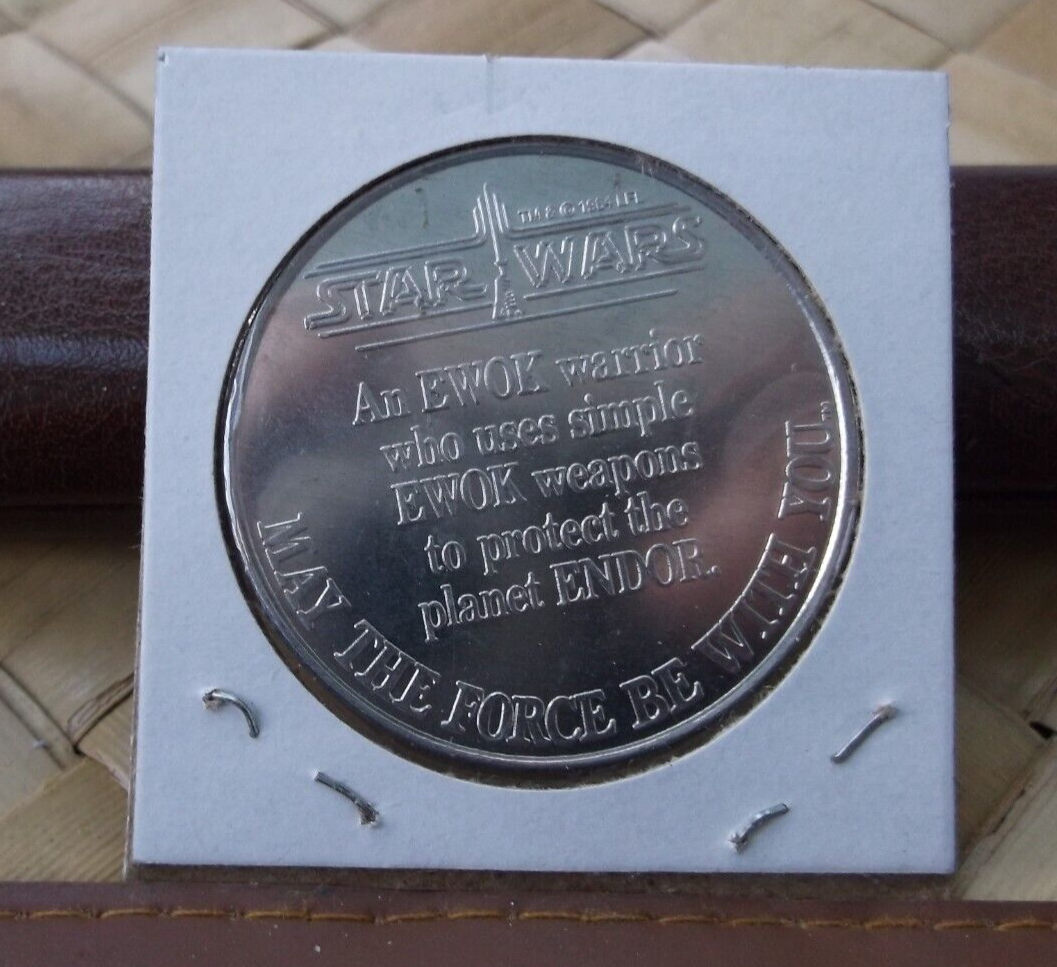 1984 POTF COIN TOKEN ROMBA EWOK | eBay