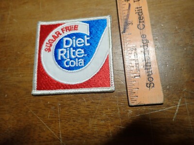 DIET RITE COLA SODA SURGAR FREE PATCH BX K#24 | eBay