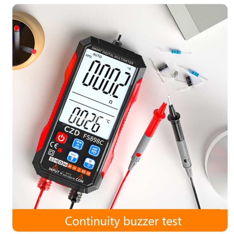 for Intelligent Phone Digital Multimeter Ohm Capacitance Hz AC for NCV ...