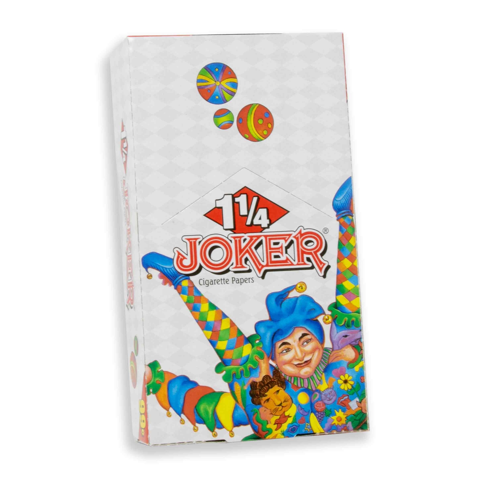 Joker Rolling Paper 1 1/4 Original Cigarette Papers 1.25 Size (Full Box ...