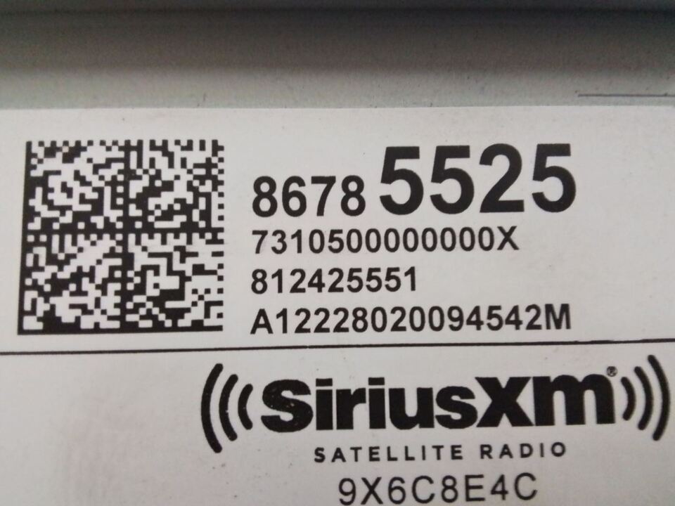 2020-2022 SILVERADO SIERRA 2500 3500 RADIO RECEIVER OPT IOR 86785525 | eBay