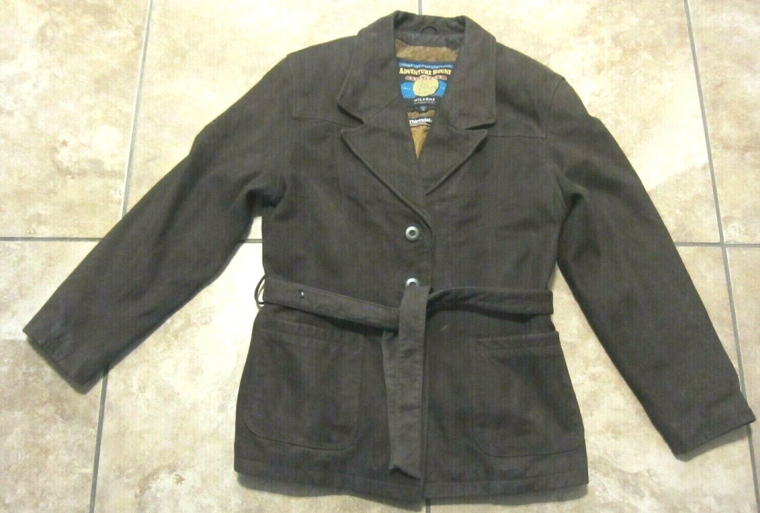 Wilsons Adventure Bound Leather Jacket Womens Medium … - Gem