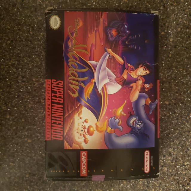 Disney's Aladdin (Super Nintendo Entertainment System, 1993) for sale ...