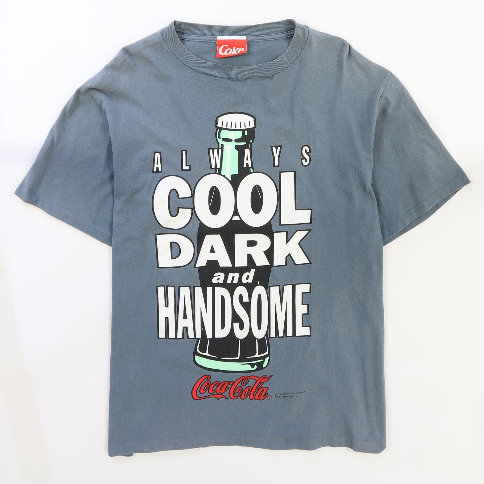 Vintage Coca Cola Always Cool Dark And Handsome T-Shi… - Gem