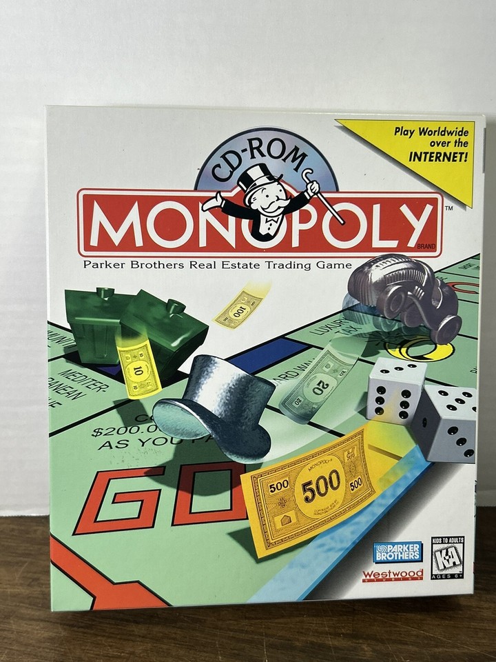 Monopoly CD-ROM (PC, 1995) 73000440367 | eBay
