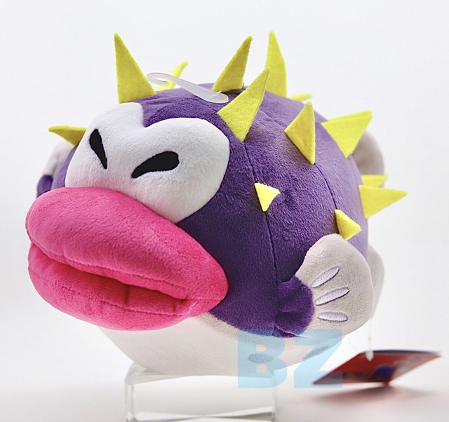 Nintendo 1339 7 In. Super Mario Porcupuffer Plush Toy for sale online ...