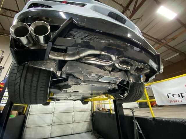Chevrolet Corvette C8 6.2L 20-24 TOP SPEED PRO-1 Titanium X-Pipe ...