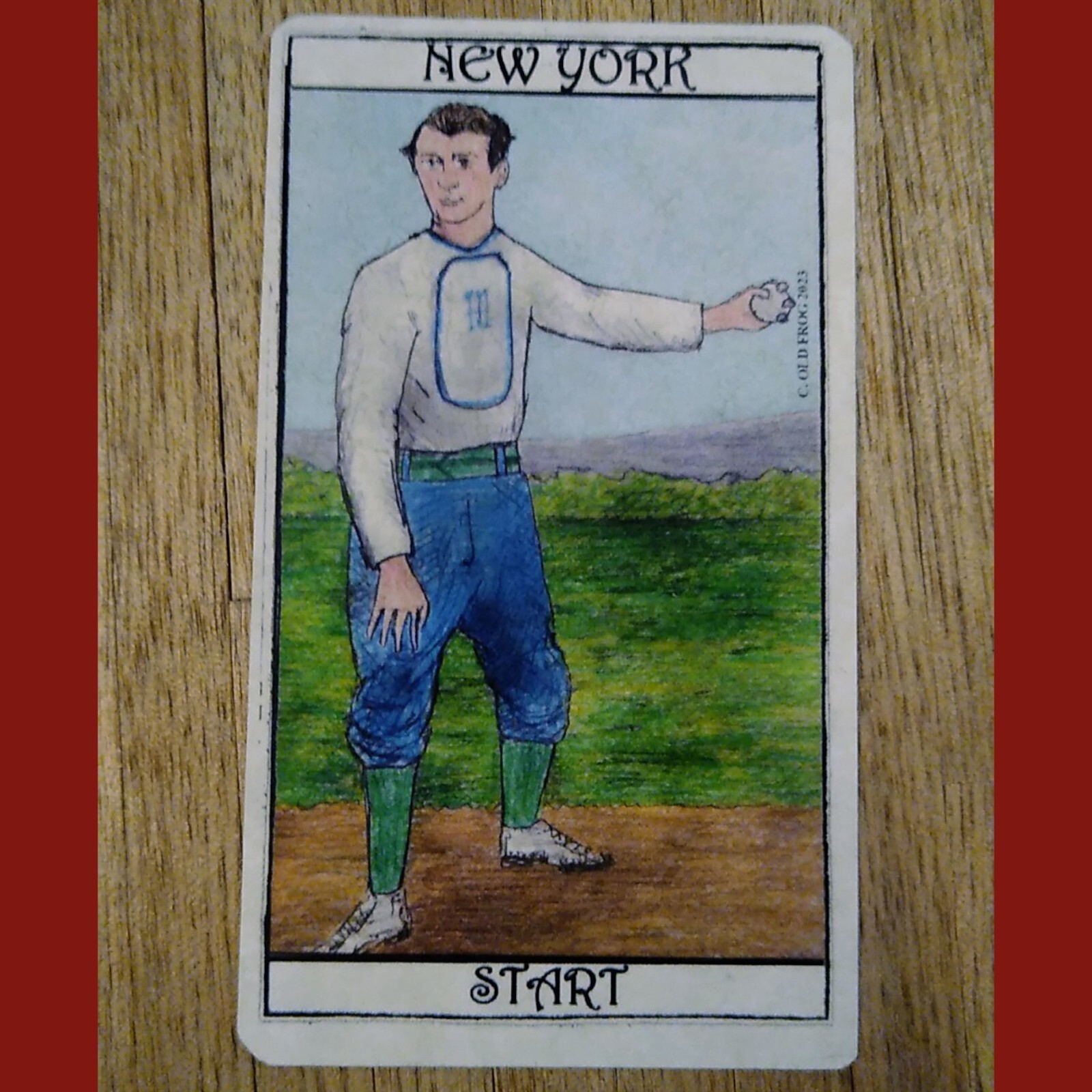 1871 New York Mutuals 9 card set National Association baseball team set ...