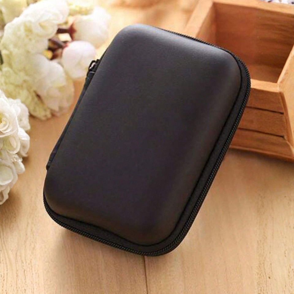 Portable Mini Travel Cable Earphone Phone Charger Storage Case Pouch ...