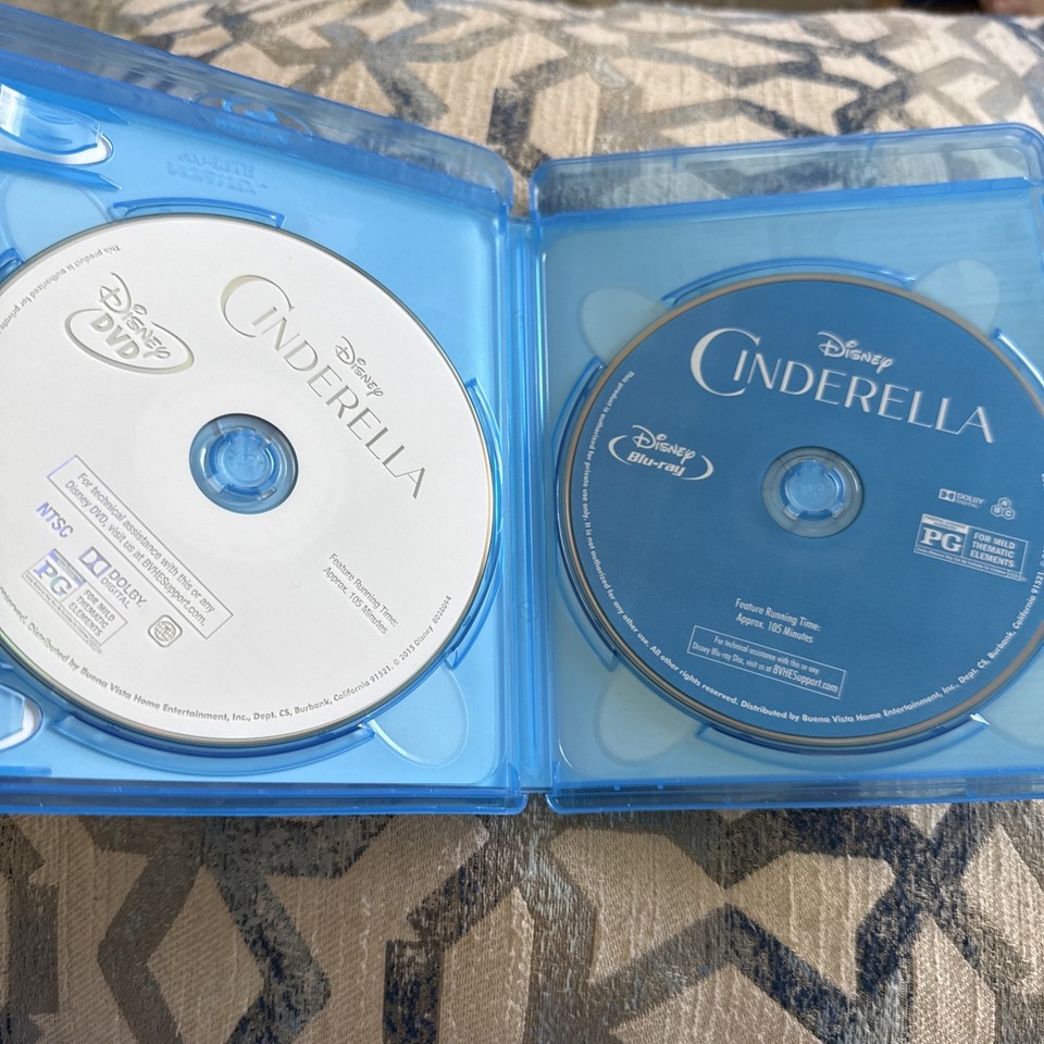 Cinderella Live Action Movie Disney DVD Blu-ray 786936842845| eBay