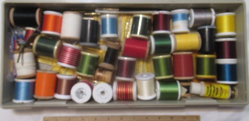 Lot of 34 Rod Building Wrapping Thread Assorted Colors Gudebrod One Bid ...