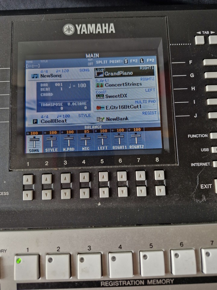 Yamaha PSR S910 Keyboard Arranger Workstation 61 Keys | eBay UK