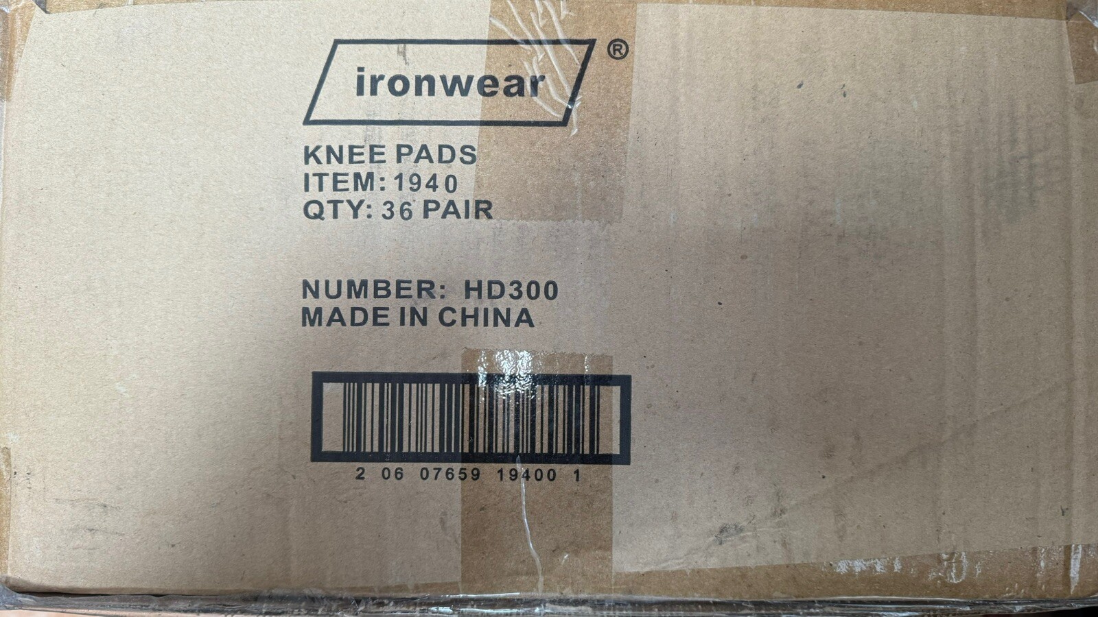 IRONWEAR ECONOMY KNEE PADS. Full Box Of 36 for sale online | eBay