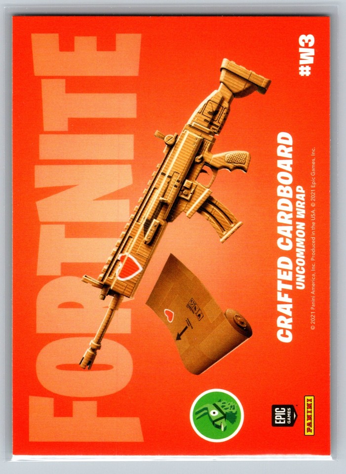 2021 Panini Fortnite Series 3 #W3 Cozy Holidays / Crafted Cardboard ...