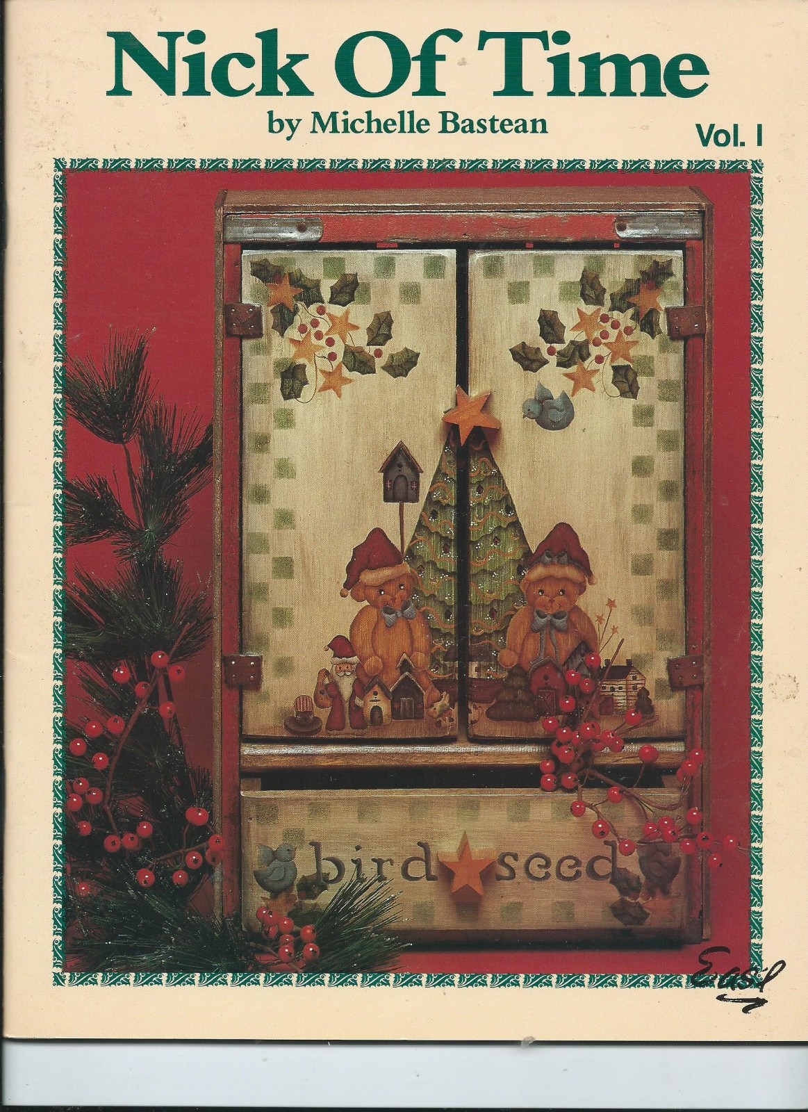 3 Tole bks -Holiday Fare (Saunders), Jolly Santa (Cole), Jolly Santa ...