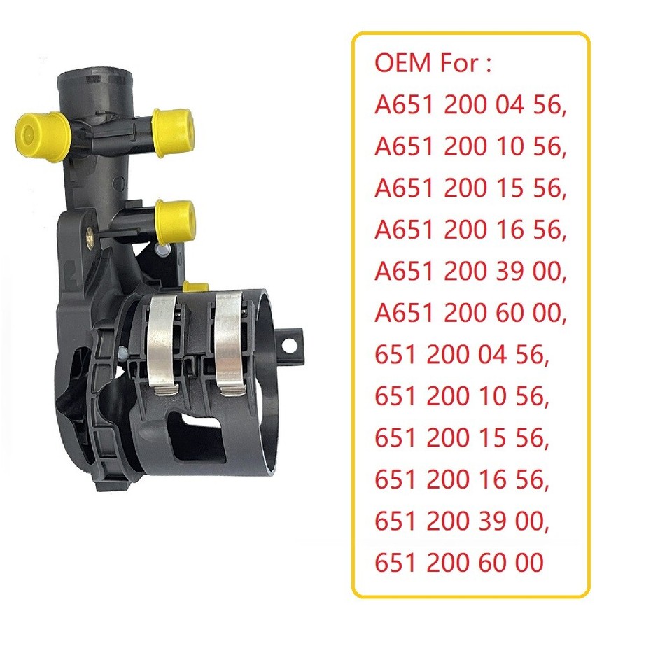 Water Outlet Fuel Filter Housing For Mercedes Benz C/E-Class 6512006000 ...
