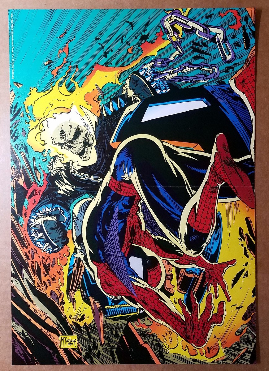 Ghost Rider Vs Spiderman