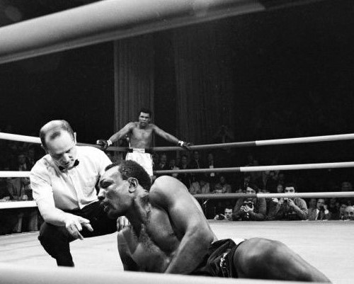 BOB FOSTER vs MUHAMMAD ALI 8X10 PHOTO BOXING PICTURE b/w | eBay