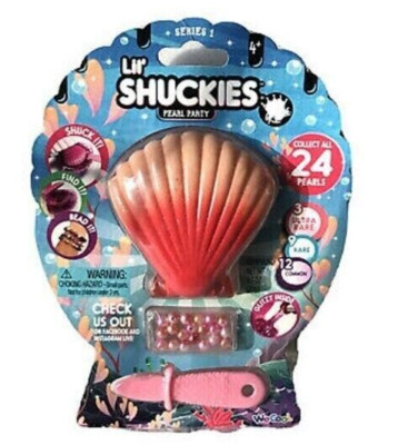 NEW LIL' SHUCKIES PEARL PARTY TOY COLLECT ALL 24 PEARLS | eBay
