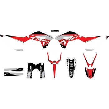 DCOR - 20-10-444 - COR 9 Honda Complete Graphics Kit, White for sale ...