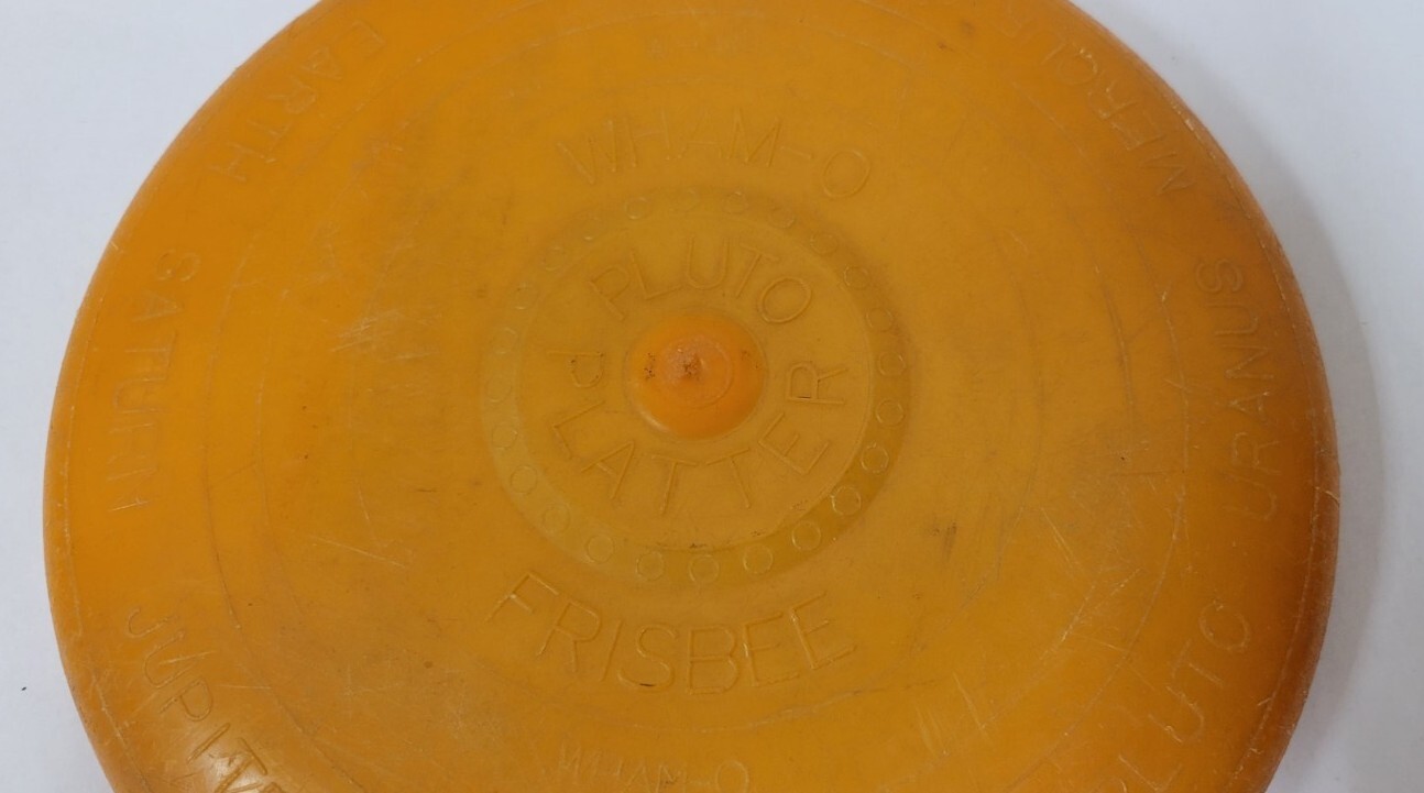 RARE! 1950s Wham o FRISBEE Pluto Platter Orange / Apricot | eBay