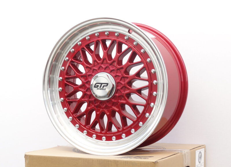 GTP WHEELS GTP 040 7,5x17" 4x100/108 ET35 73.1 Candy red poliert | eBay.de