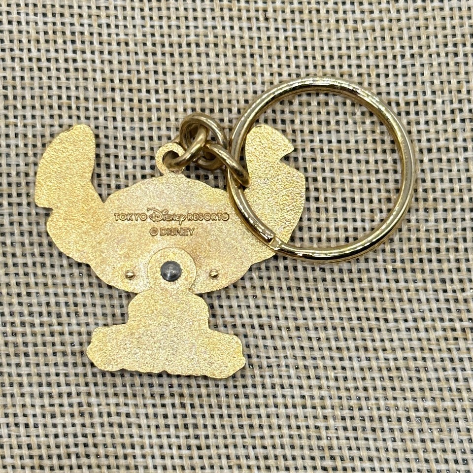 Tokyo Disney Resort Key Chain Swinging Neck Chandu Stitch 626 | eBay