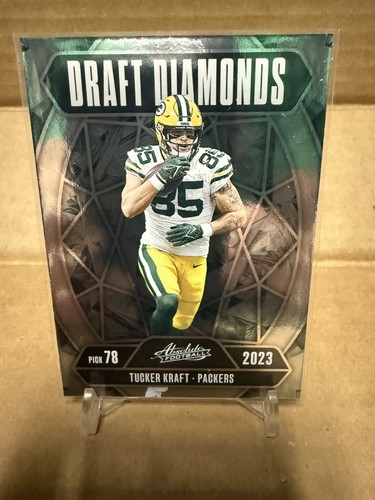 2025 Panini Absolute Football Draft Diamonds Tucker Kraft #DD-TKT ...