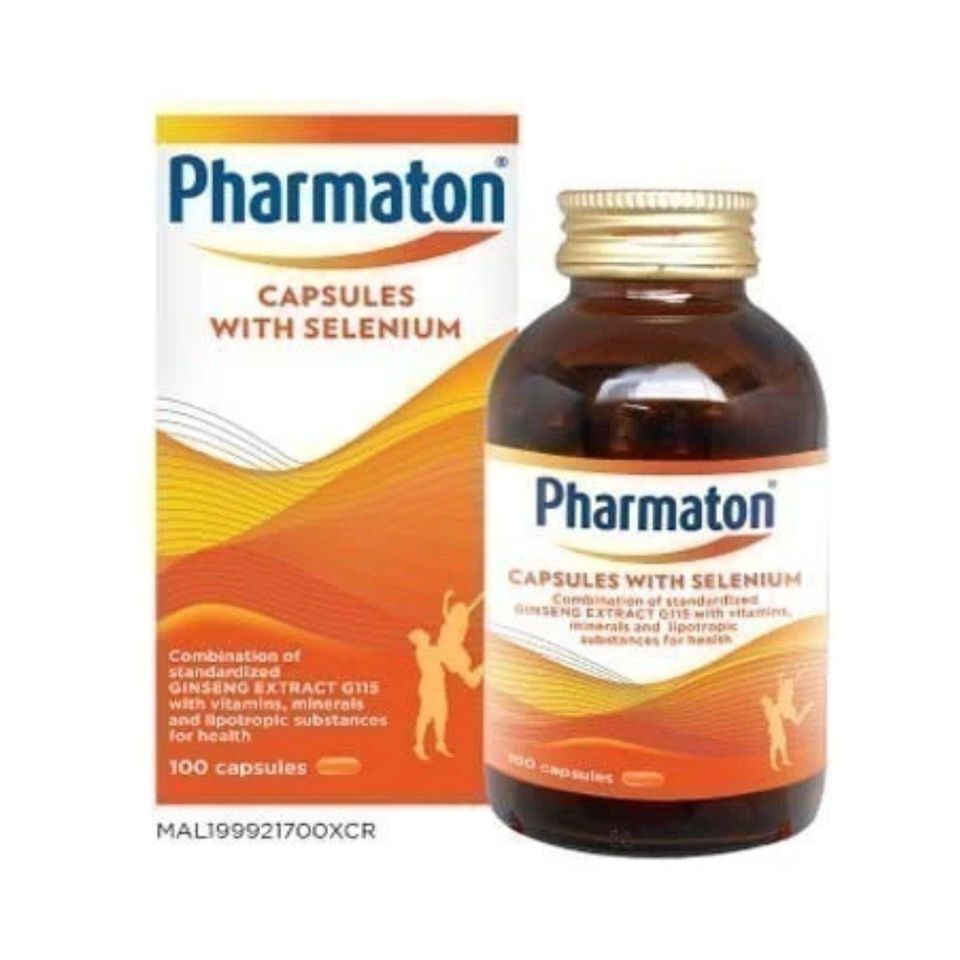 Pharmaton with Ginseng G115 100s Tablets Ginseng and Selenium Energy ...