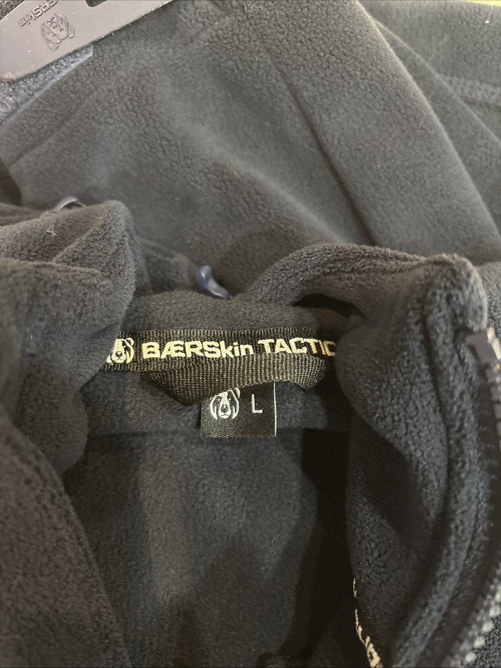 Navy Men’s bearskin Tactical Fleece Hoodie Jacket Sz Large | eBay