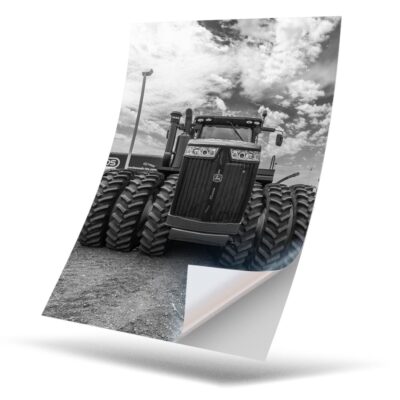 1 x Vinyl Sticker A4 - BW - Green Farm Tractors Farmer #36462 | eBay