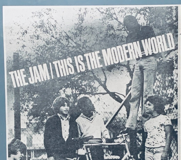 THE JAM original 1977 UK ADVERT THIS IS THE MODERN WORLD Paul Weller | eBay
