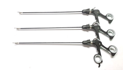3pc Laparoscopic Allies Grasper 5mm SS Reusable Surgical Instrument CE ...