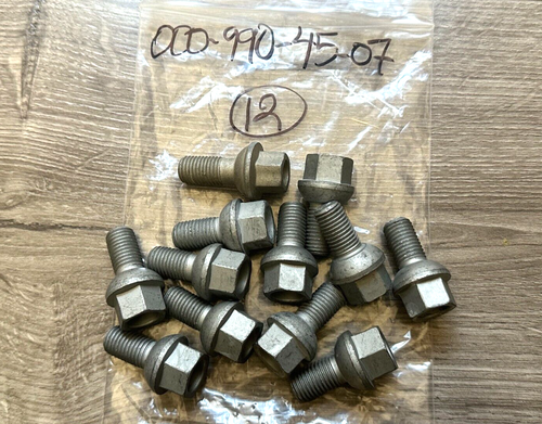 BRAND NEW - MERCEDES WHEEL SCREWS BOLTS, PART# 0009904507, GENUINE OEM ...